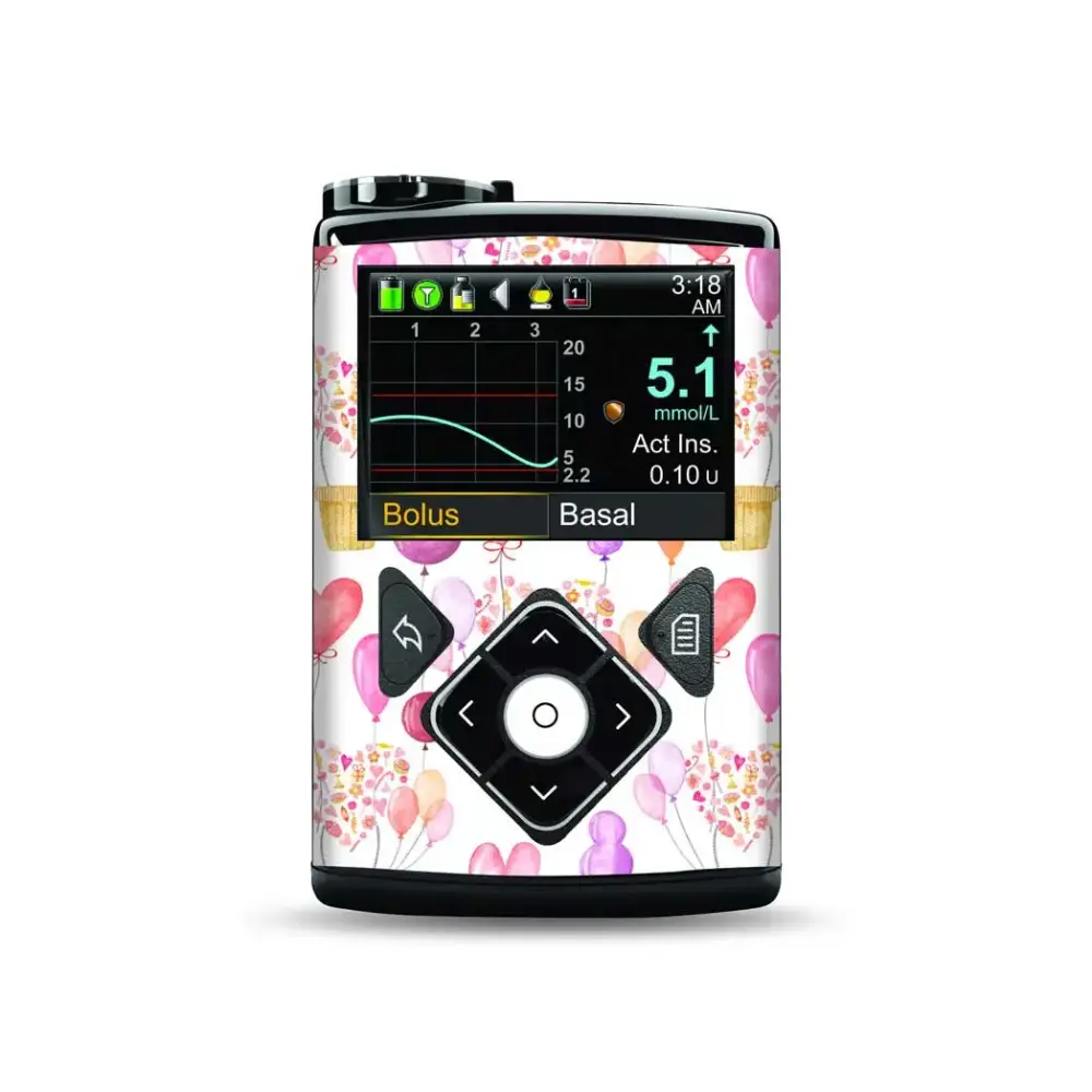 Medtronic MiniMed Insulin Pump Stickers- Valentine – Kaio-Dia B2B