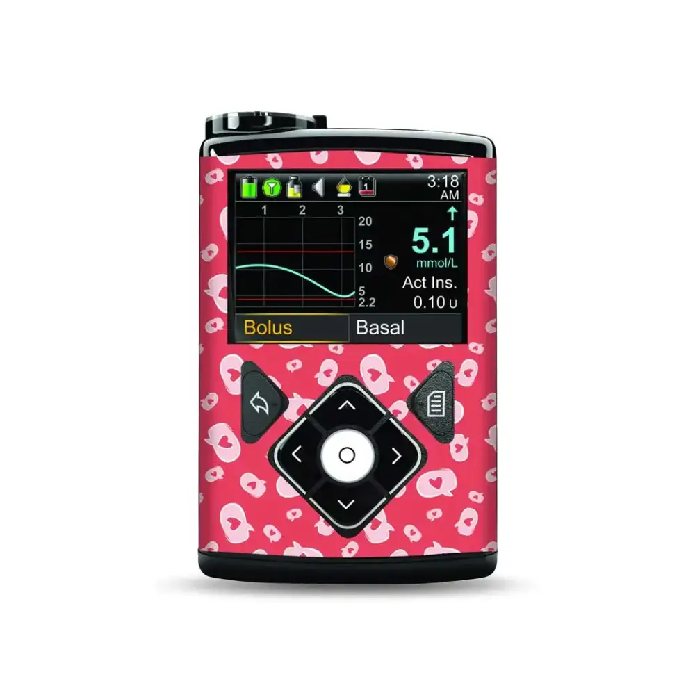Medtronic MiniMed Insulin Pump Stickers- Valentine – Kaio-Dia B2B