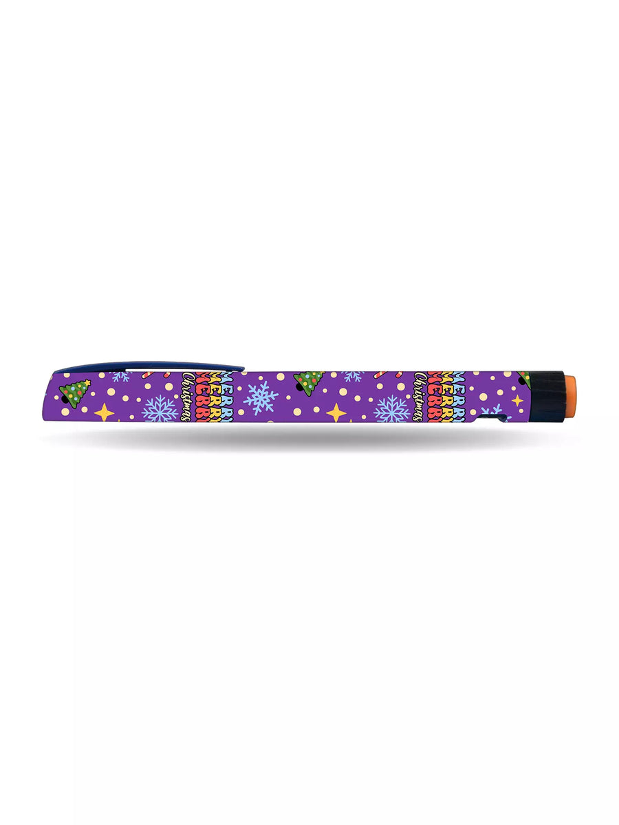 NovoRapid Flexpen Insulin Pen Stickers - Christmas – Kaio-Dia B2B