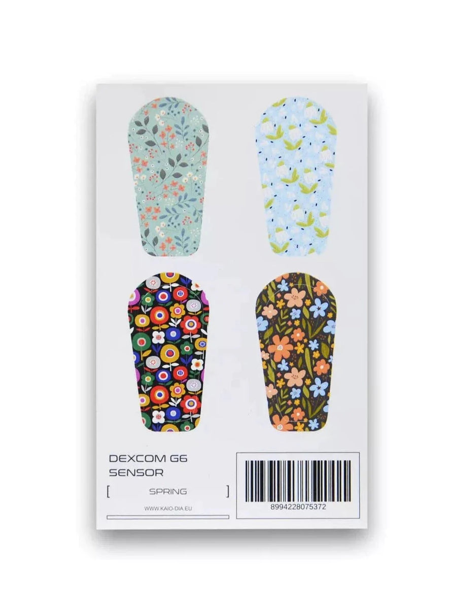 Dexcom G6 Sensor Stickers - Spring Collection – Kaio-Dia B2B