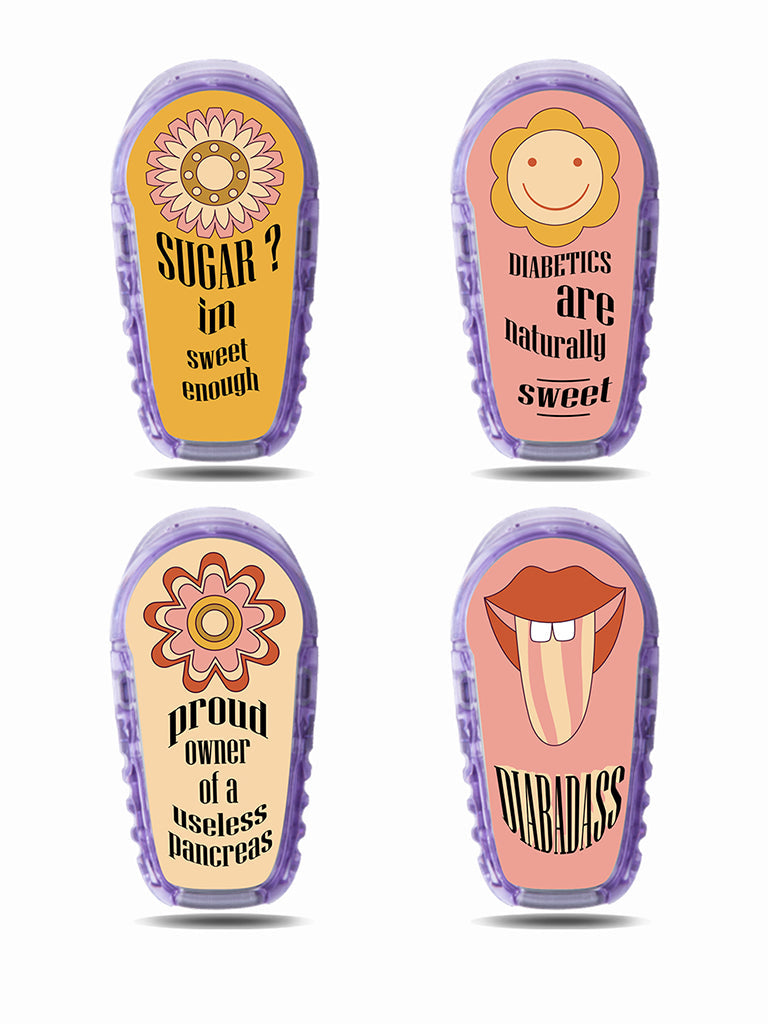 Dexcom G6 Transmitter Stickers – Retro Collection – Kaio-Dia B2B