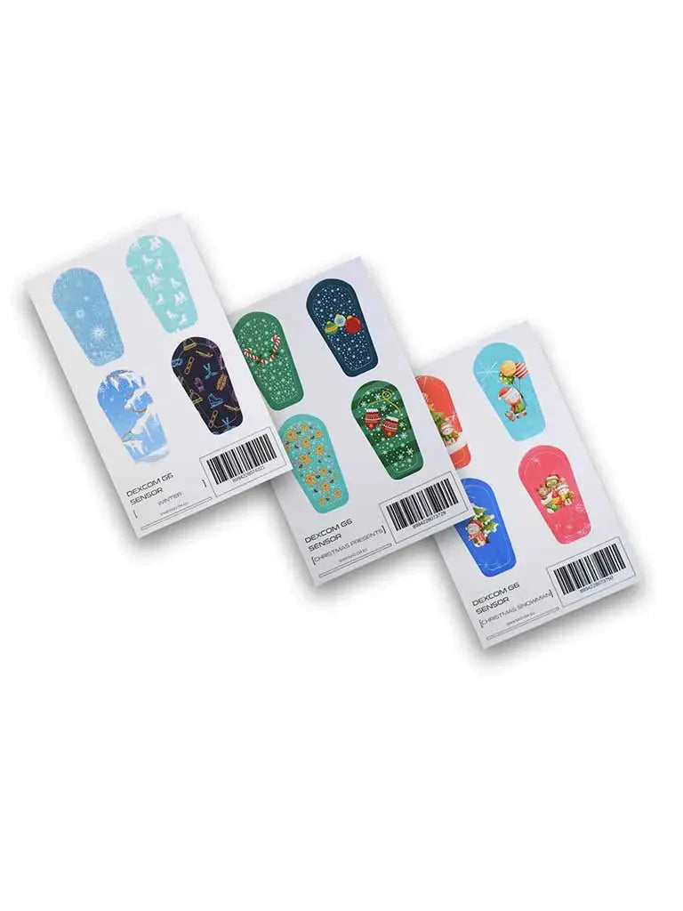Dexcom G6 Transmitter Stickers – Winter – Kaio-Dia B2B