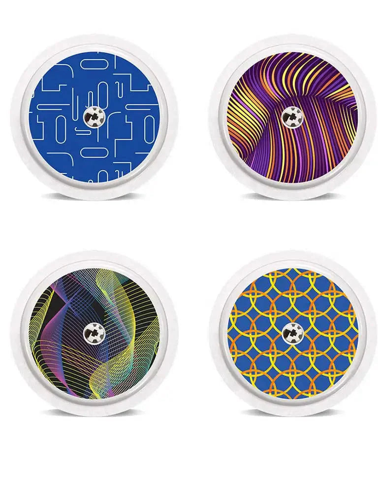 Freestyle Libre 1 & 2 Stickers – Graphic Serie – Kaio-Dia B2B