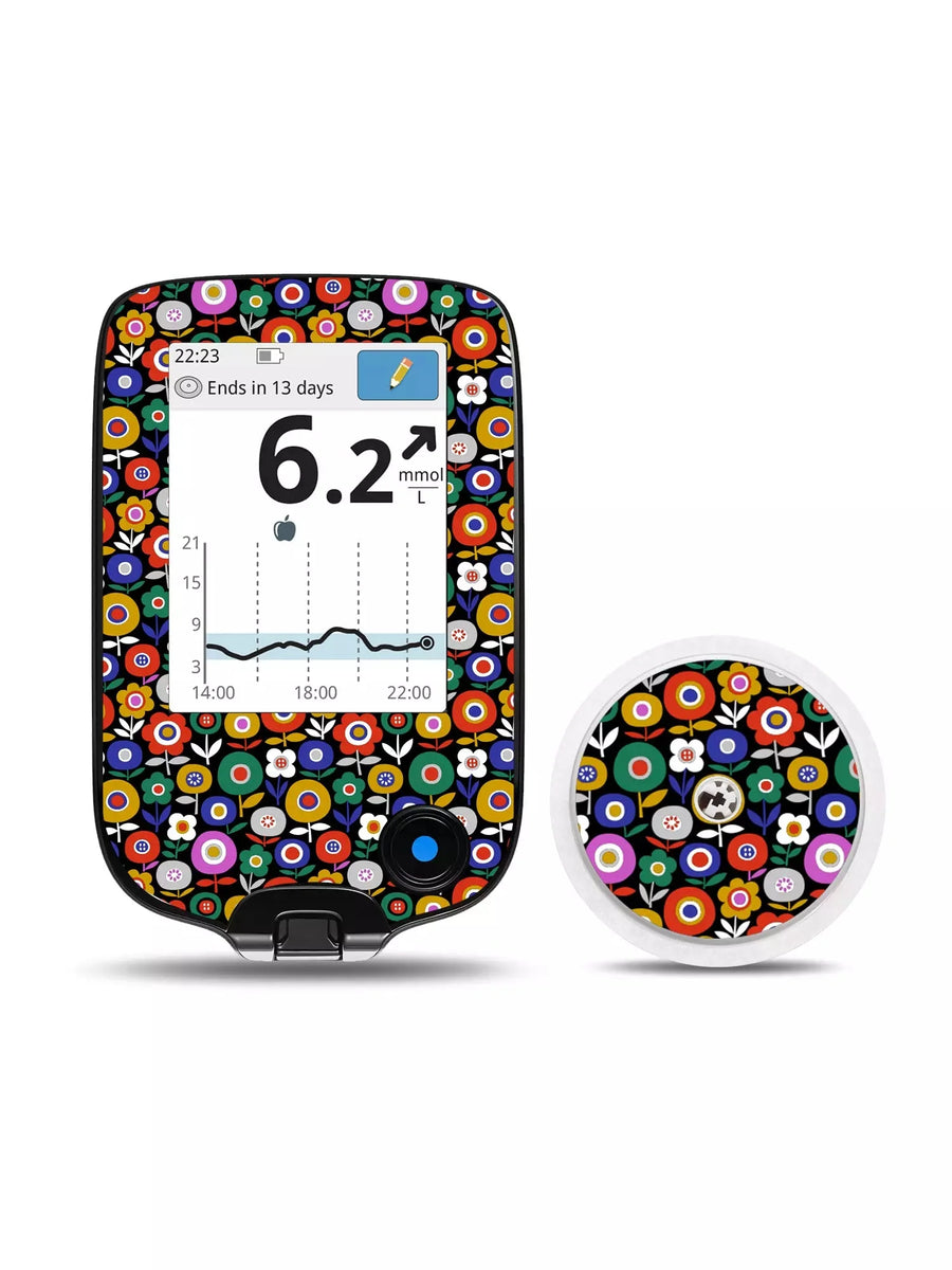 Freestyle Libre Reader & Sensor Stickers - Spring Collection – Kaio-Dia B2B