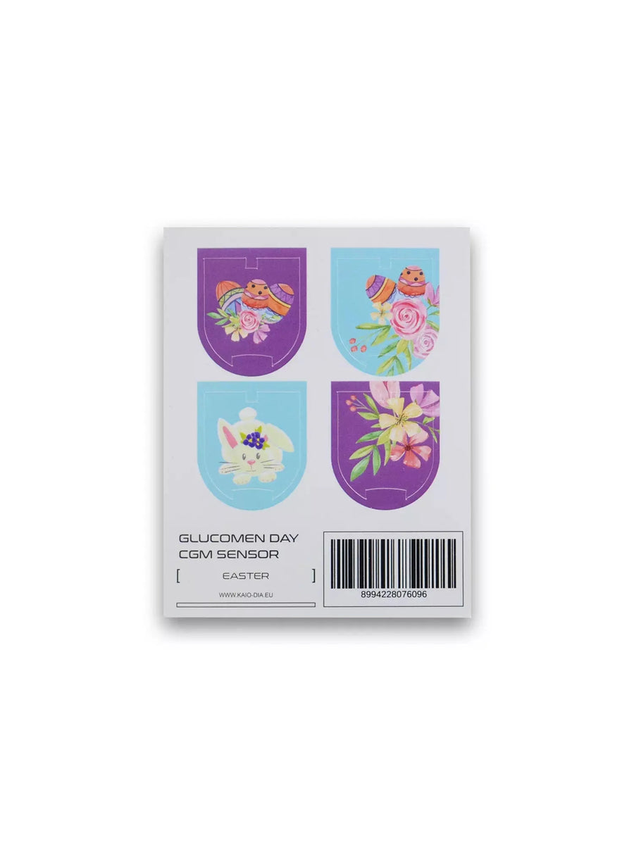 GlucoMen Day CGM Sensor Sticker - Easter Edition – Kaio-Dia B2B