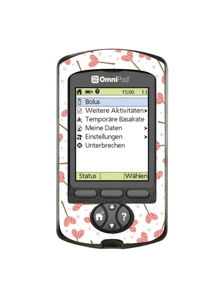 Omnipod PDM Sticker - Valentine Edition – Kaio-Dia B2B